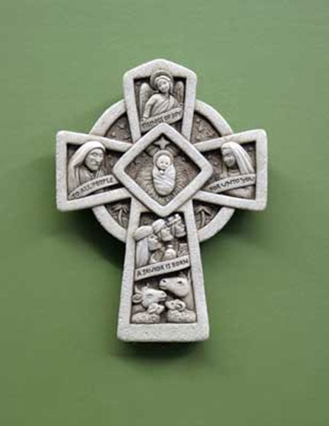 Carruth Studio Tidings of Joy Nativity Stone Plaque – Secret Garden Shop